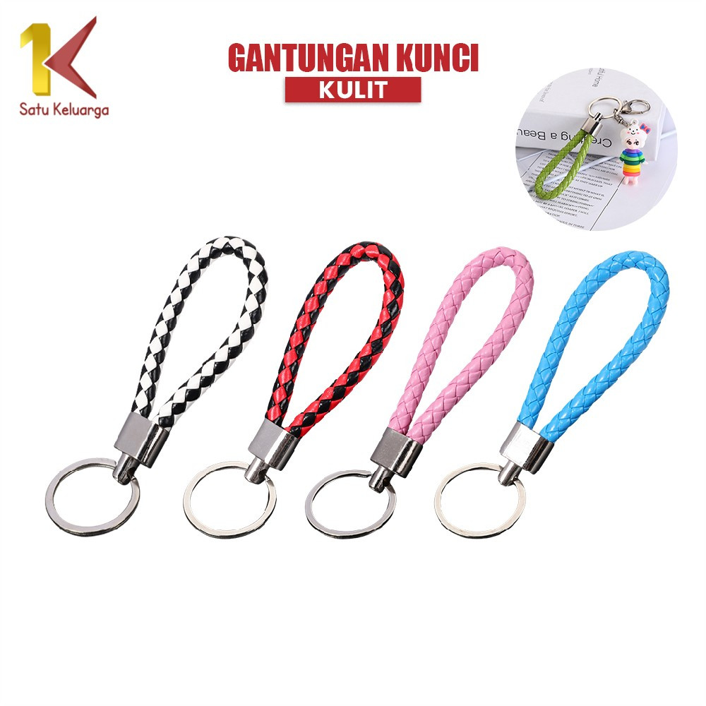 Jual Satu Keluarga Gantungan Kunci Braided C1198 Keychain Tali Anyaman ...