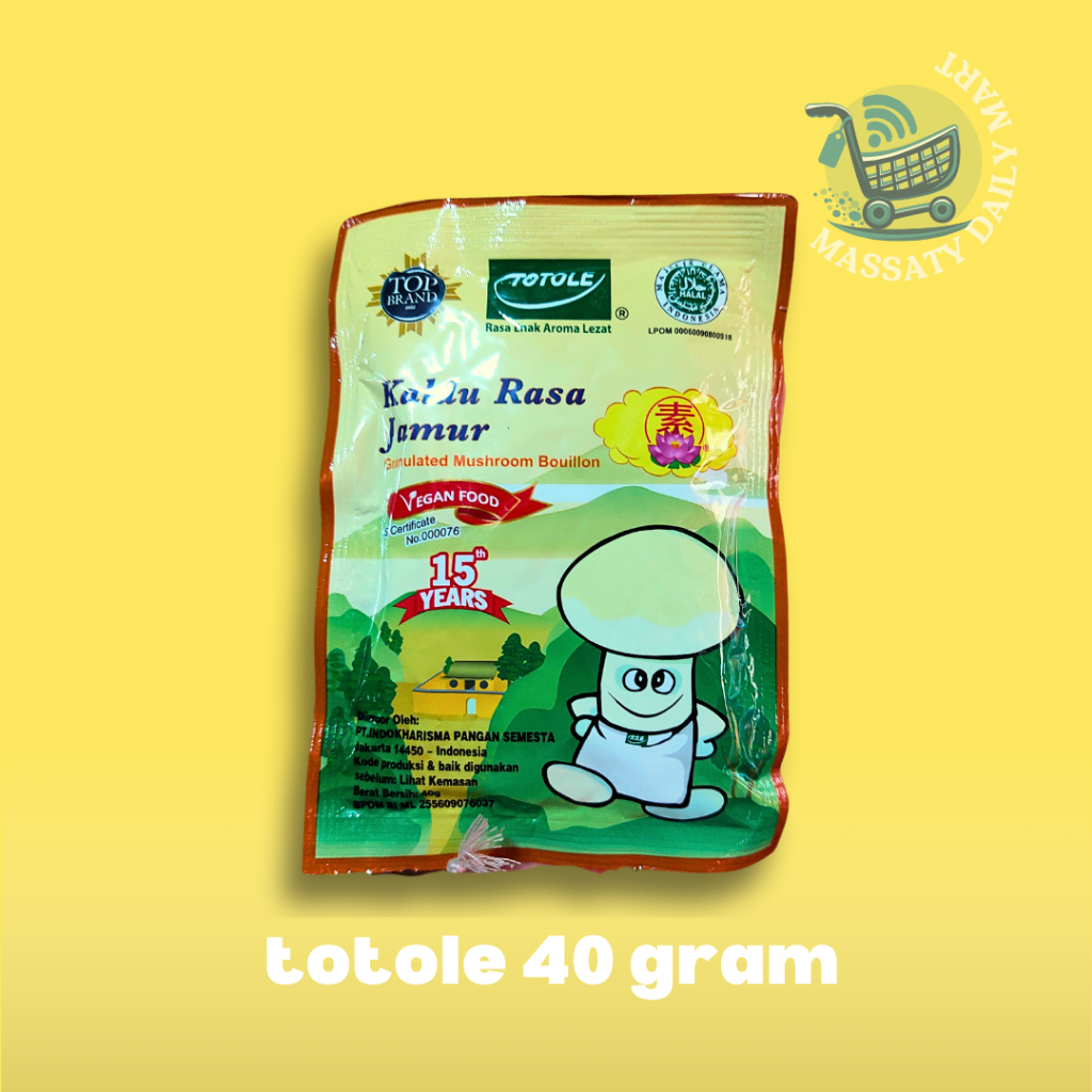 Jual TOTOLE KALDU PENYEDAP RASA JAMUR 40 gram | Shopee Indonesia