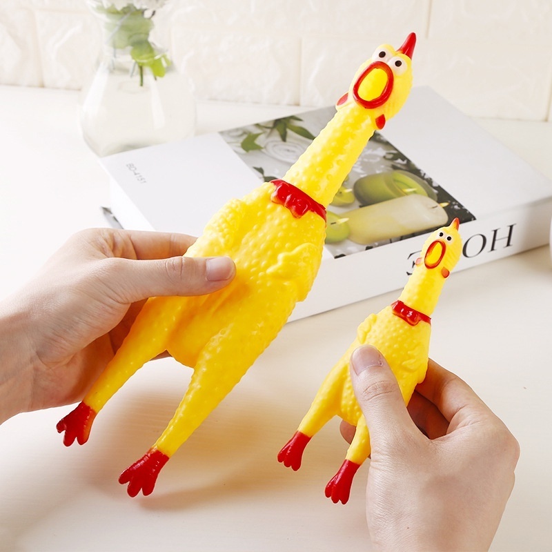 Jual VIRAL!! AYAM NGOK TERIAK (Squisy Shrilling Chicken Squishy Sensory ...