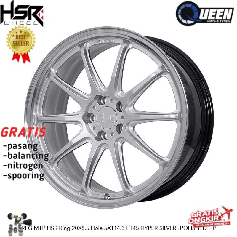 Jual Velg mobil HSR R20 RFG MTP Cocok Palisade Crv Alphard Innova Ioniq 5 Mazda 5 Lexus rx300 ...