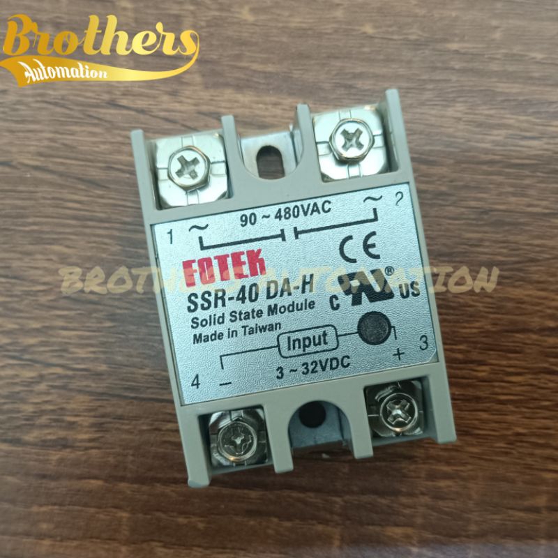 Jual Fotek Solid State Relay SSR-40 DA-H | Shopee Indonesia