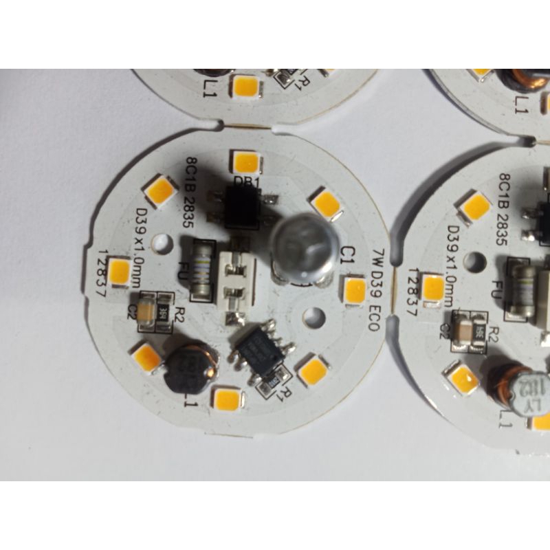 Jual mesin lampu LED AC 7 w nyala kuning diameter 39 mm | Shopee Indonesia