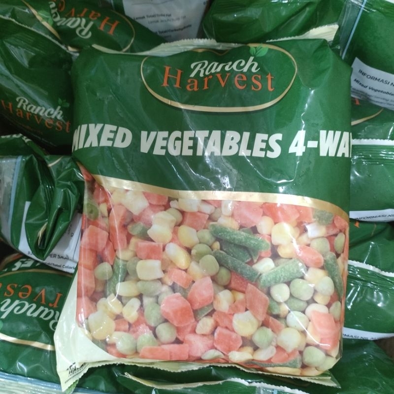Jual Mixed Vegetable Kemasan 1kg/ Mix vegetable merk ranch harvest 1kg ...