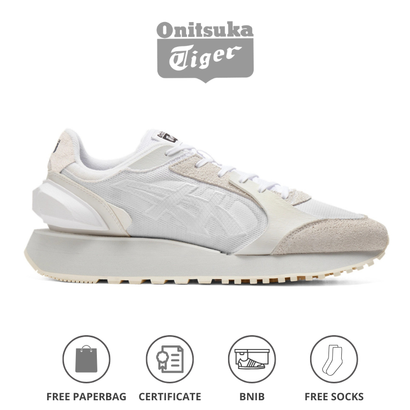 Jual Sepatu Running Wanita Onitsuka Moage CO White | Shopee Indonesia