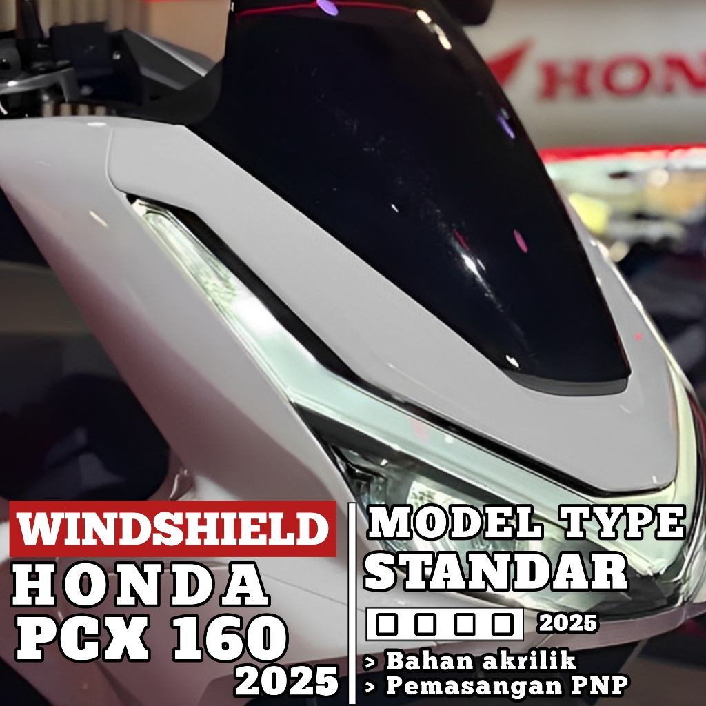 Jual VISOR WINDSHIELD PCX160 2025 VISOR PCX 160 NEW 2025 WINDSHIELD ...