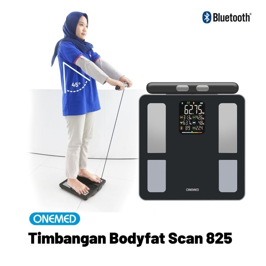 Jual Timbangan Badan Onemed Digital Body Fat Scan 825 With Bluetooth ...