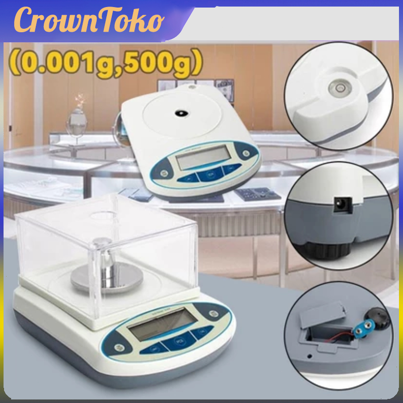 Jual Timbangan 0.001g Max500g Digital Lab Scale 0.001 g 500 gram JMB ...