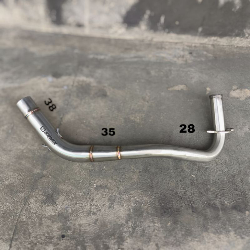 Jual Pipa Leher Knalpot Bending Adv 150 Inlet 38mm original Sonix ...