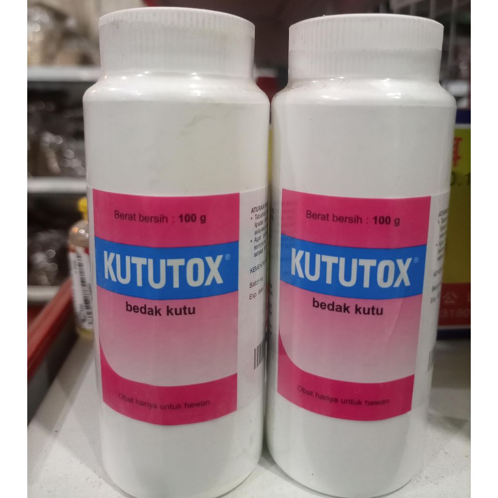 Jual KUTUTOX BEDAK 100 GR - BEDAK KUTU GATAL JAMUR HEWAN ANJING KUCING ...