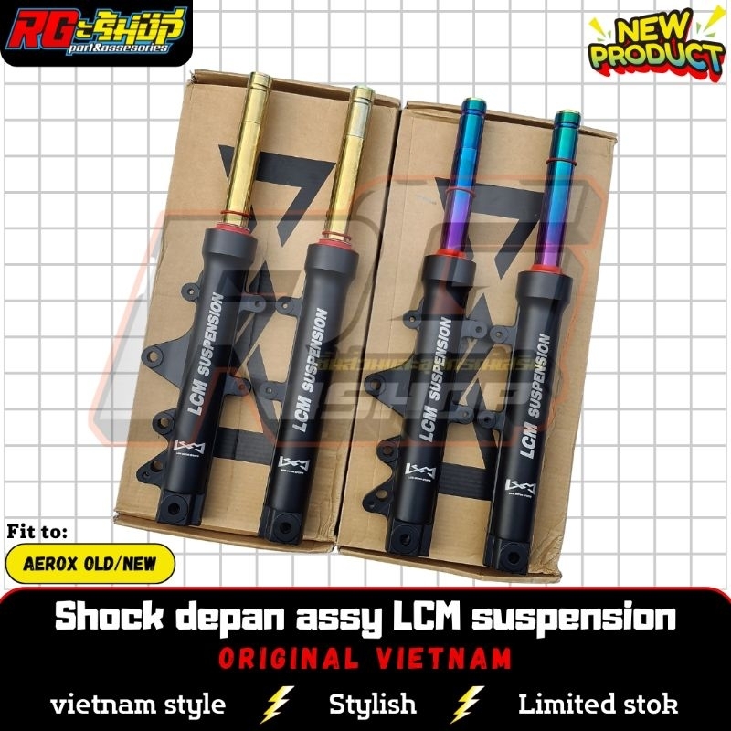 Jual Bottom Tabung As Shock Depan LCM 27 Suspension Yamaha Aerox ...