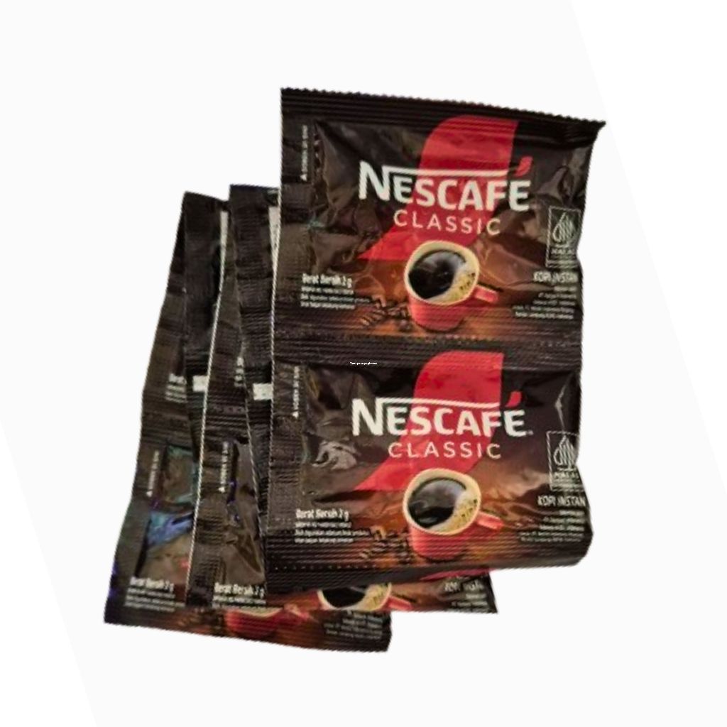 Jual Nescafe kopi instant Classic 1 renceng 10 Sachet | Shopee Indonesia