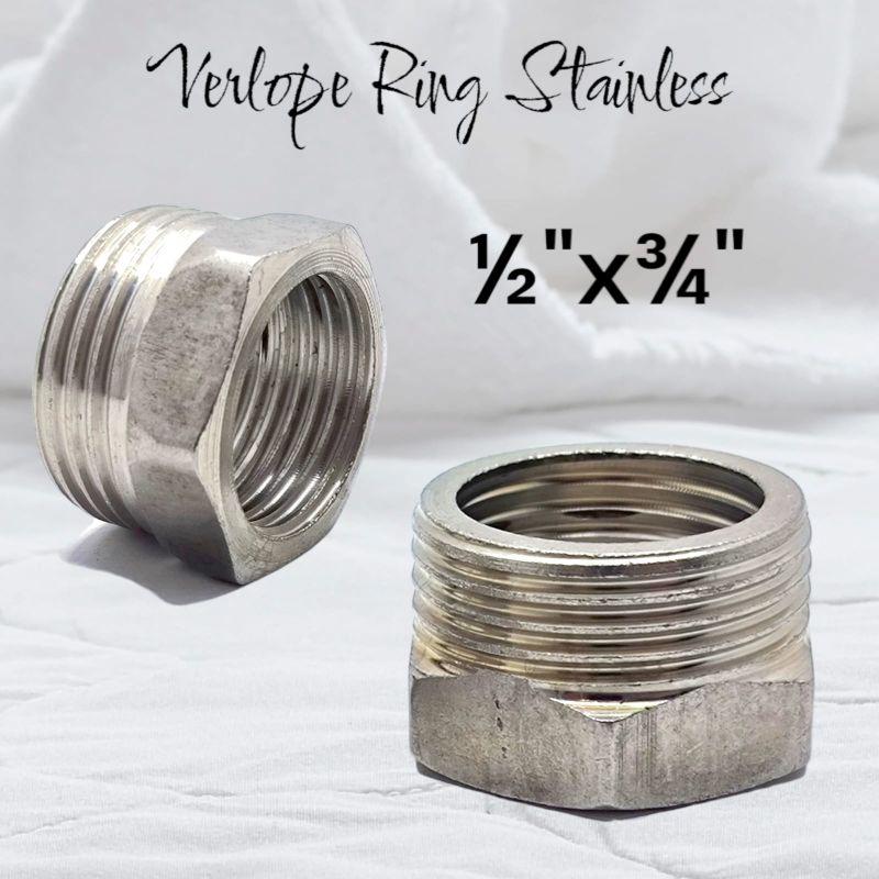 Jual Verlop Ring Stainless 1/2 x 3/4 | Shopee Indonesia