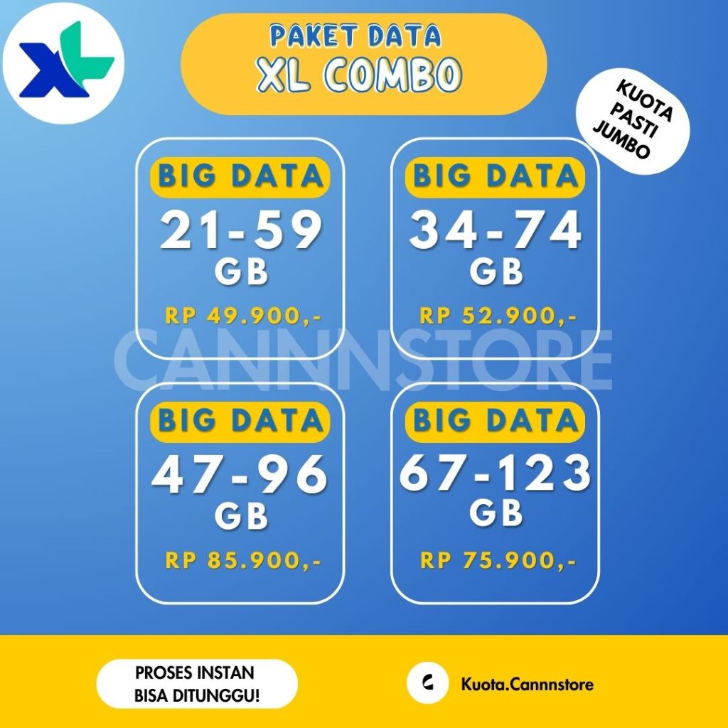 Jual TERMURAH!!! PAKET DATA XL KUOTA JUMBO XTRA COMBO FLEX SUPER MURAH PROSES CEPAT | Shopee ...