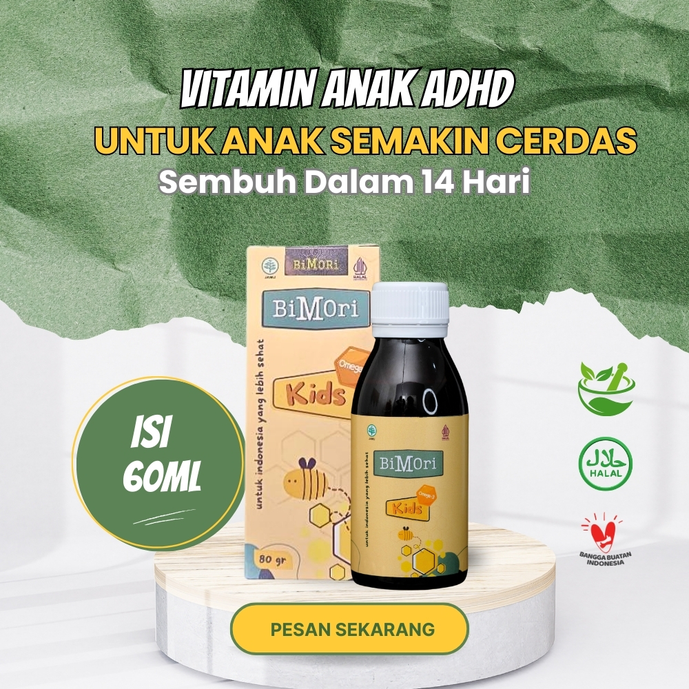 Jual Bimori Kids Vitamin Anak Adhd Nutrisi Otak Anak Autis Hiperaktif ...