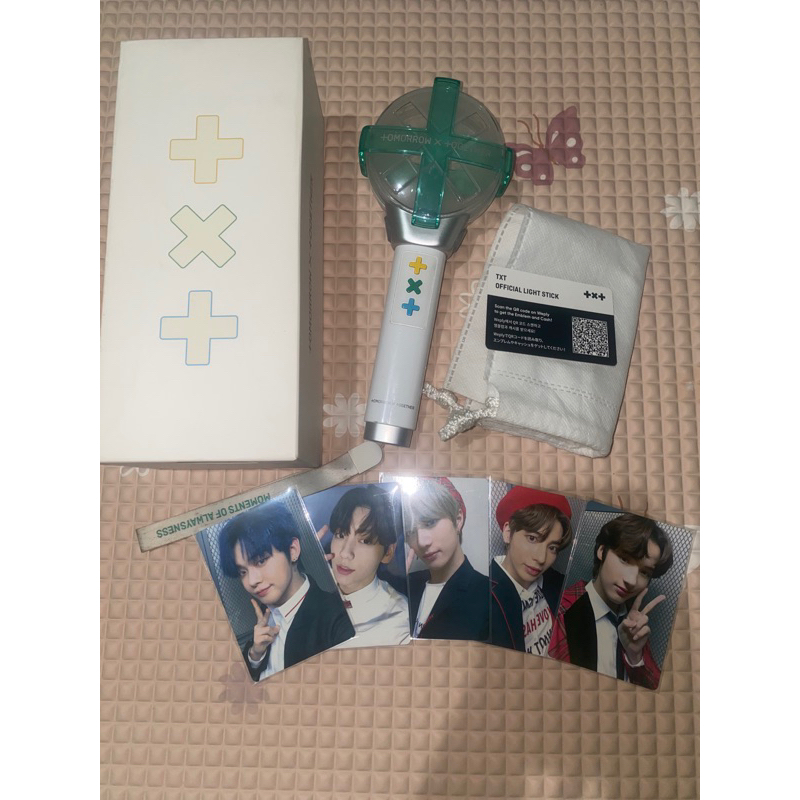 Jual Lightstick TXT Tomorrow X Together Moabong Ver 1 Unsealed | Shopee ...