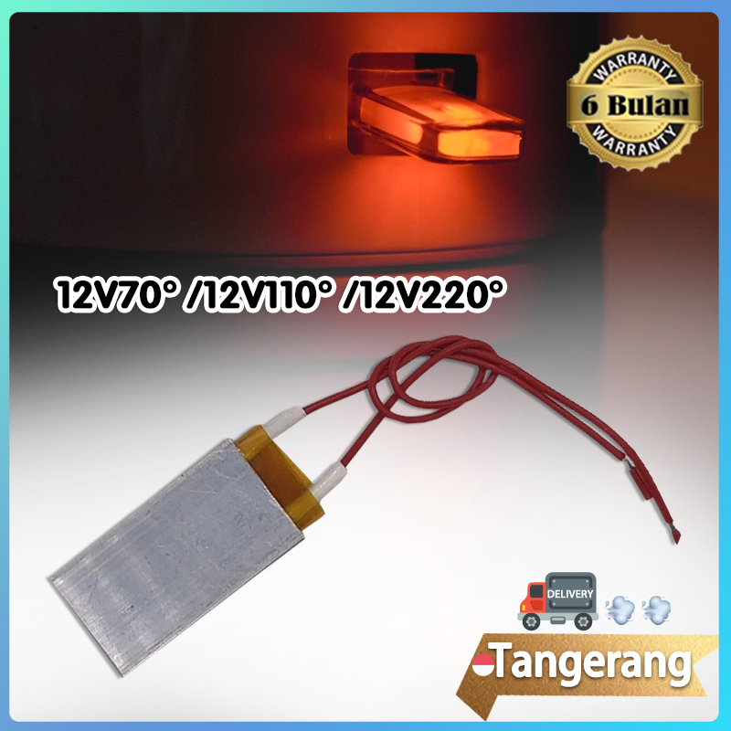 Jual Element Pemanas Aluminum Shell Elemen Pemanas 12v Heater Plate 70C ...