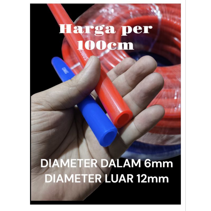Jual selang samco silicon hose 6x12 harga permeter | Shopee Indonesia