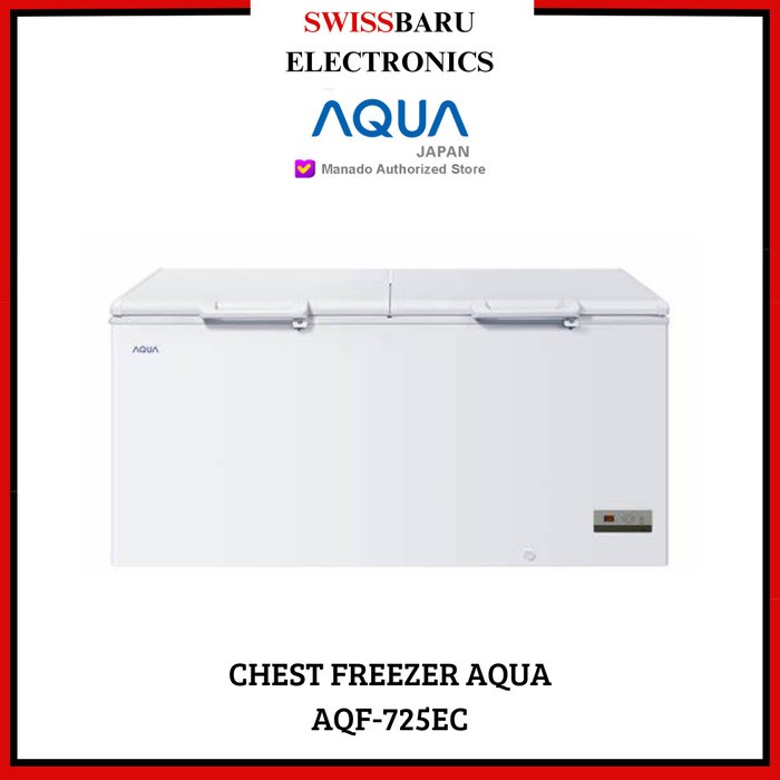 Jual MANADO - CHEST FREEZER AQUA AQF-725EC KAPASITAS 700L | Shopee ...