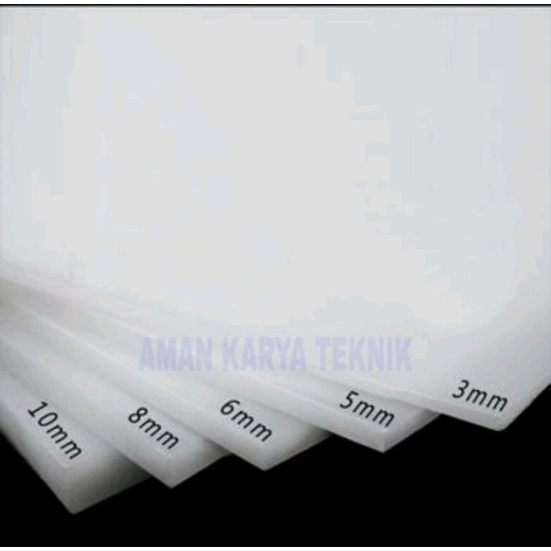Jual Polypropylene / PP Lembaran ( PP Sheet ) 5 mm x 27 cm x 50 cm | Shopee Indonesia