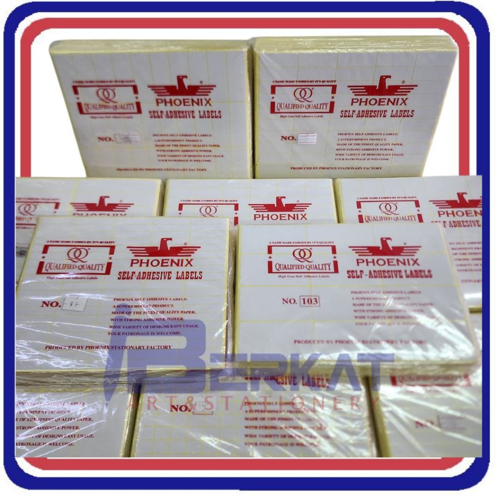 Jual Sticker Label / Label Harga / Label Nama 121 103 108 107 123 105 ...