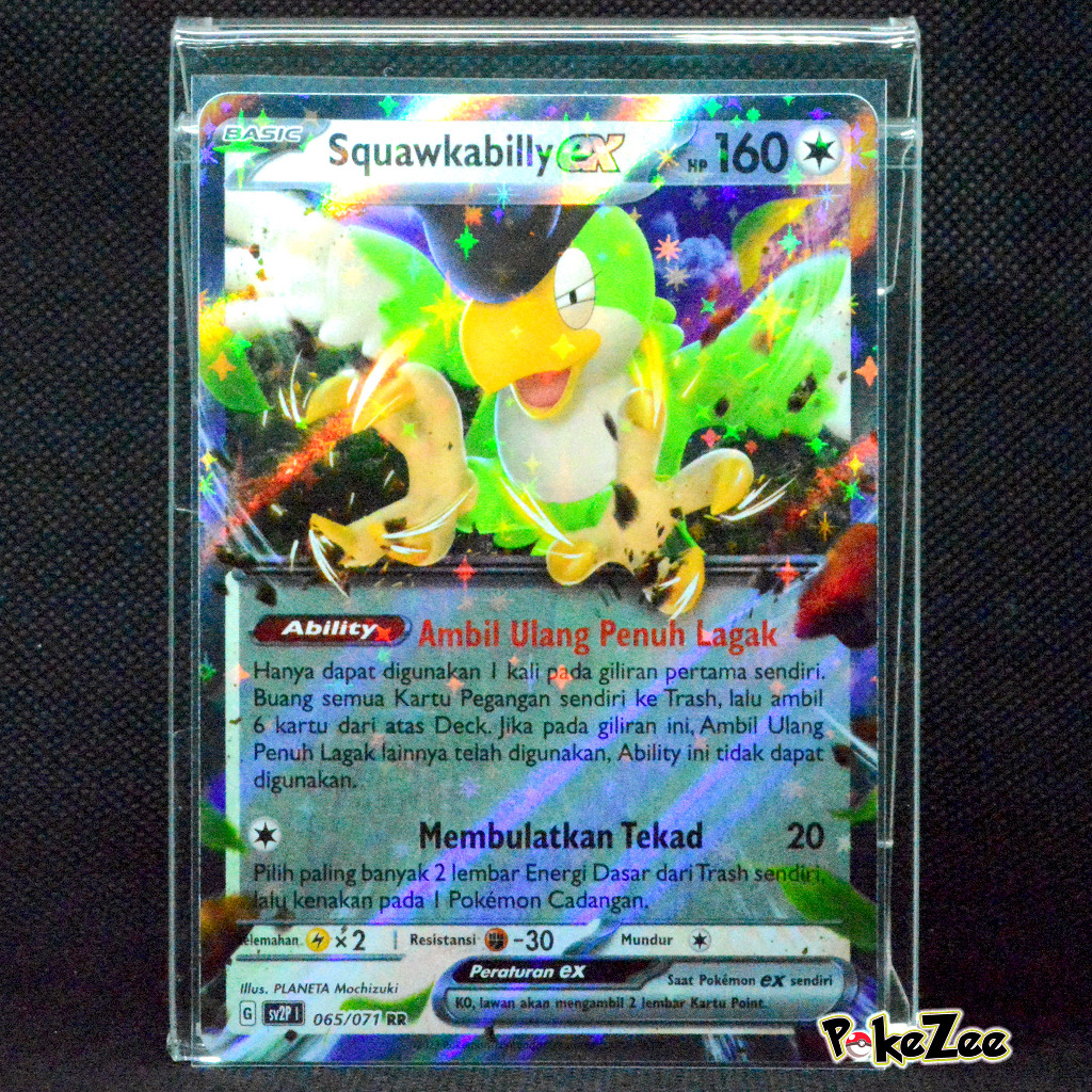 Jual Squawkabilly ex Kartu Pokemon TCG Indonesia | Shopee Indonesia