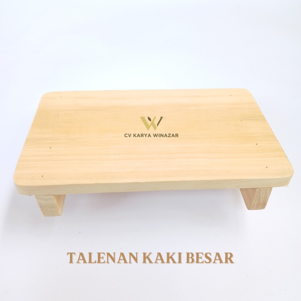 Jual Queenra Winazar - Talenan Kayu kaki Ukuran Besar Tatakan Kayu ...