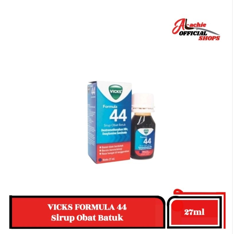 Jual Vicks Formula 44 Sirup Obat Batuk 27ml | Shopee Indonesia