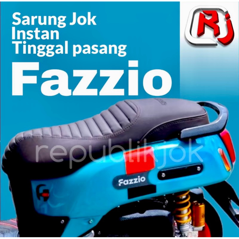 Jual Sarung jok motor FAZZIO instan langsung pasang | Shopee Indonesia