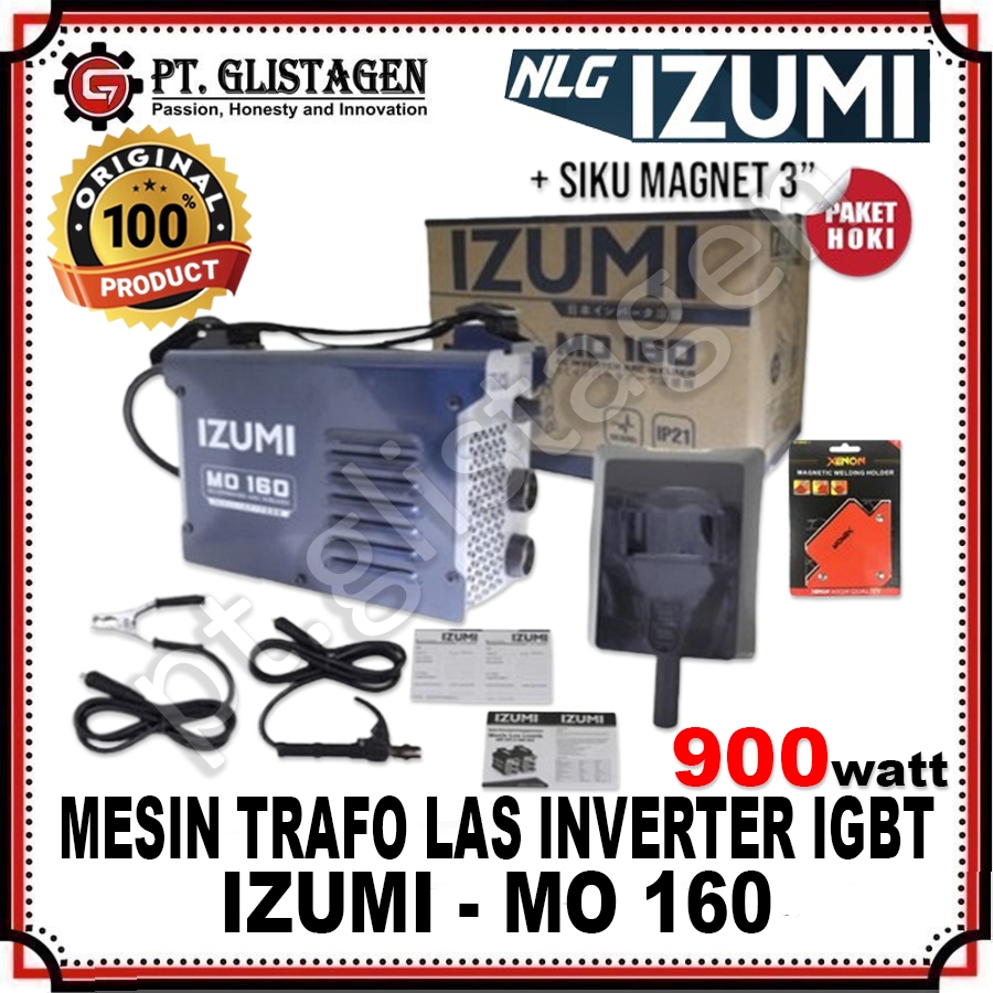 Jual IZUMI MO 160 Mesin Las Listrik Welding Inverter Travo Trafo Las 900W Travo Las MMA MMAi ...
