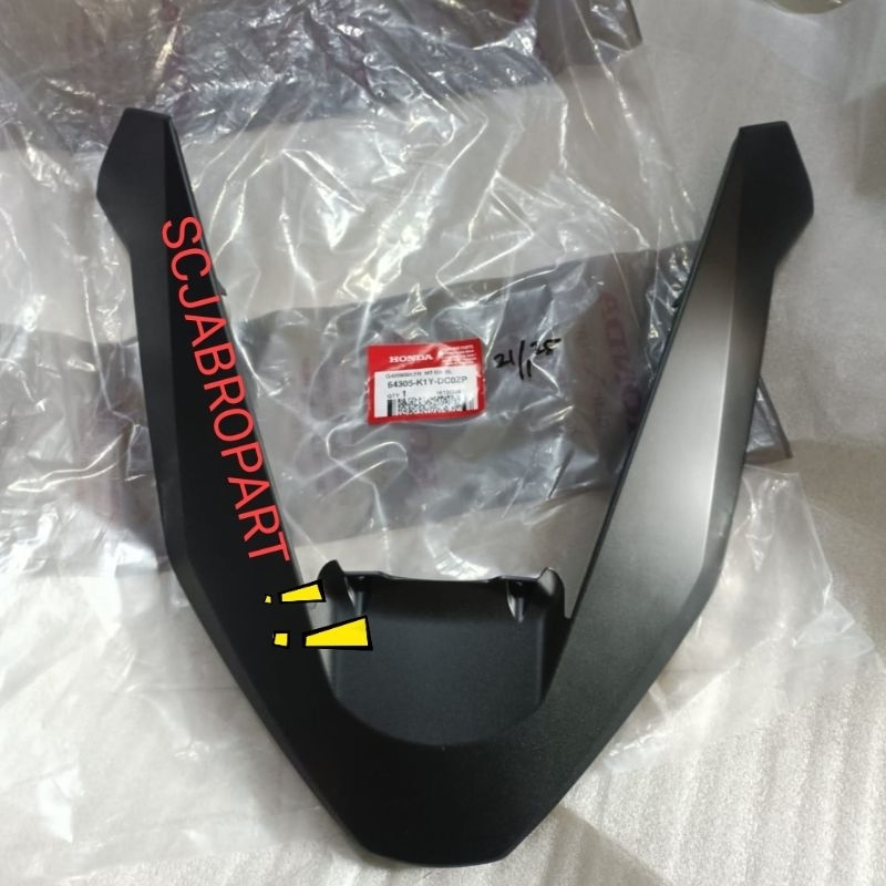 Jual 64305 K1Y DCO..GARNISH FRONT HONDA PCX 160 ROADSYNC K1ZV...ORI AHM ...