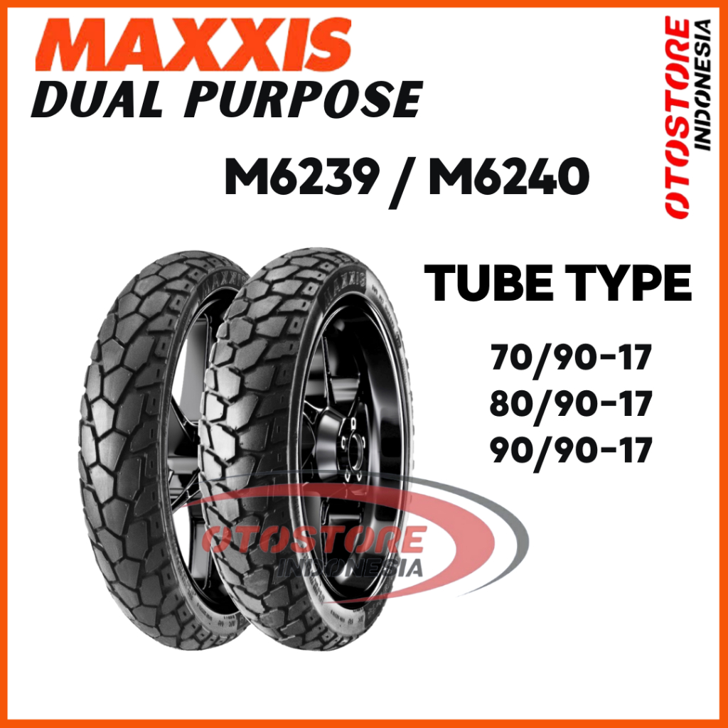 Jual Ban Luar Motor Maxxis M6239 / M6240 70/90 80/90 90/90 On/Off Road ...