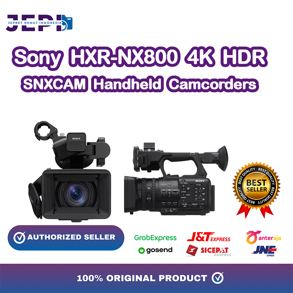 Jual Sony HXR-NX800 4K HDR NXCAM Handheld Camcorders | Shopee Indonesia