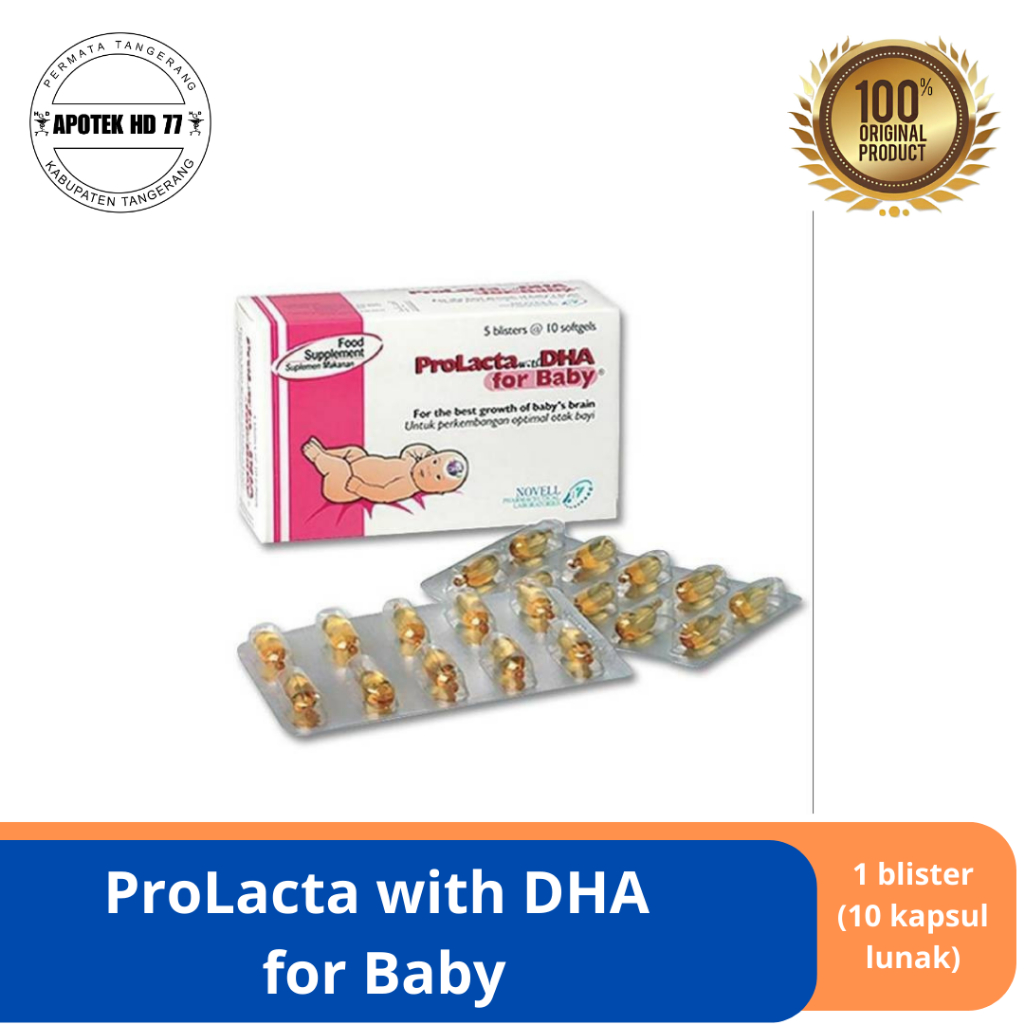 Jual ProLacta with DHA for Baby 10 Kapsul | Suplemen Kesehatan Bayi ...