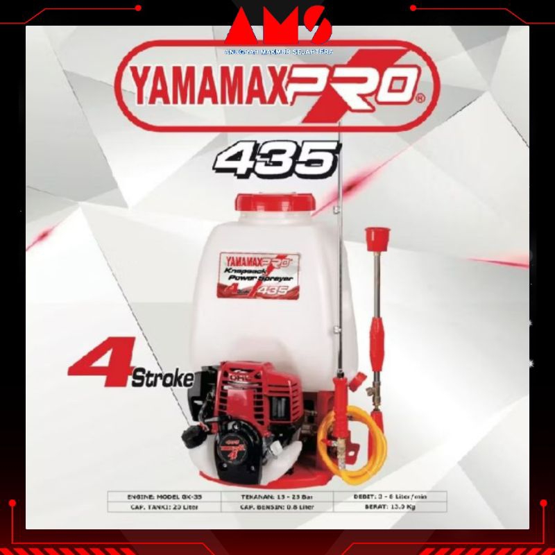 Jual KNAPSACK SPRAYER / MESIN SEMPROT HAMA /4 TAK 435 YAMAMAX PRO | Shopee Indonesia