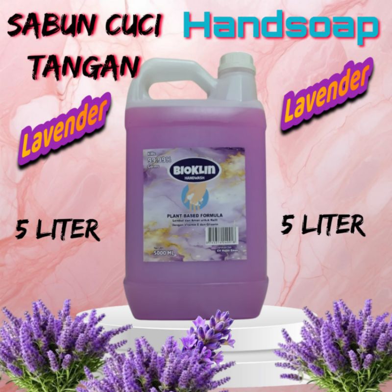 Jual sabun cuci tangan 5 liter/handsoap/hand wash/cuci tangan | Shopee ...
