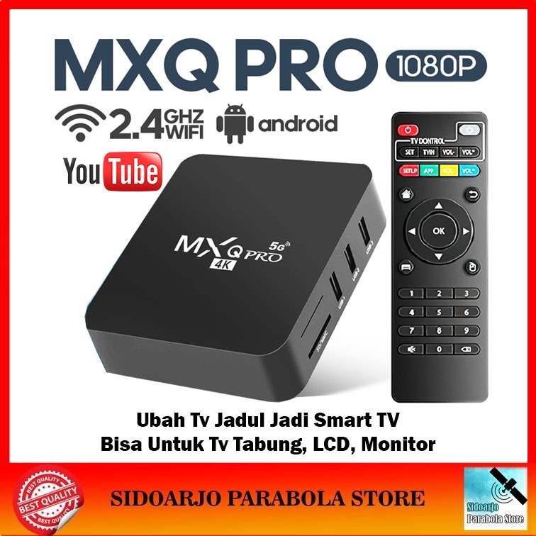 Jual Smart TV Box RAM 8GB ROM 128GB 4K MXQ Pro Android Set Top Box Quad ...