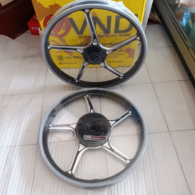 Jual Velg Vnd Ak 55 Black ring 17 pnp motor honda vario 125 150 old dan new original | Shopee ...