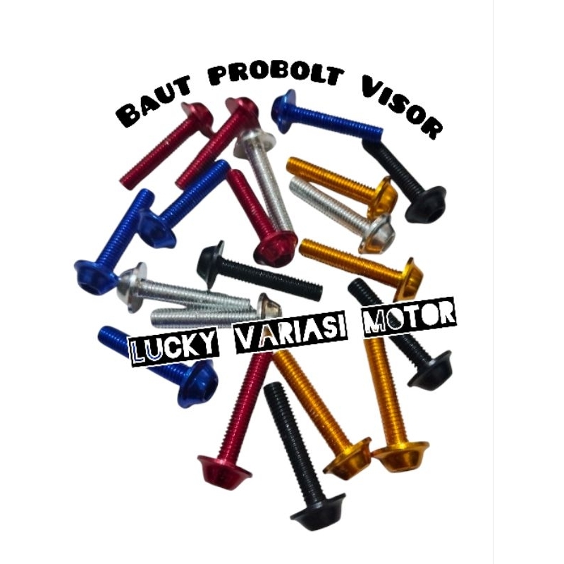 Jual Baut Windshield/ Baut Visor Probolt Per 4 Baut Nmax/Aerox/Lexi/Adv ...