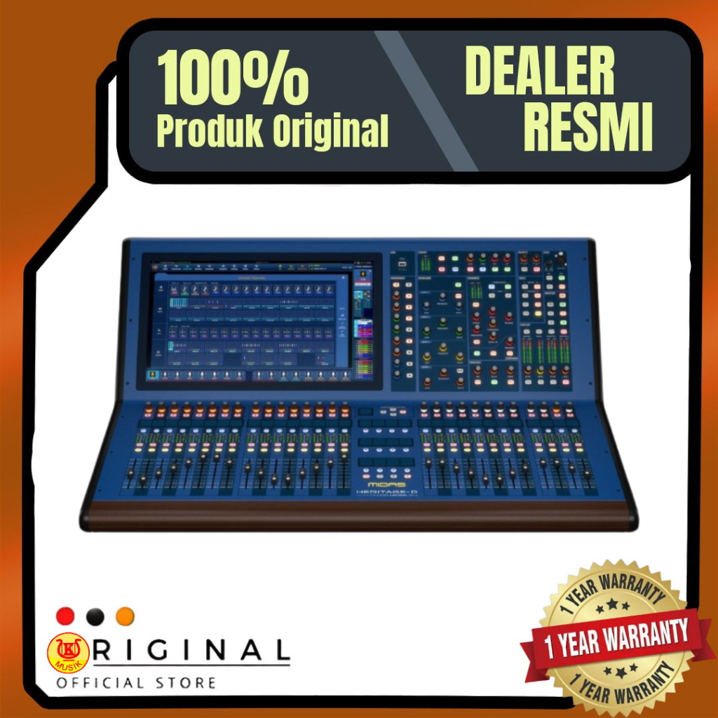 Jual MIDAS Heritage HD96 24-CC-IP HD 96 Mixer Live Digital Console ...