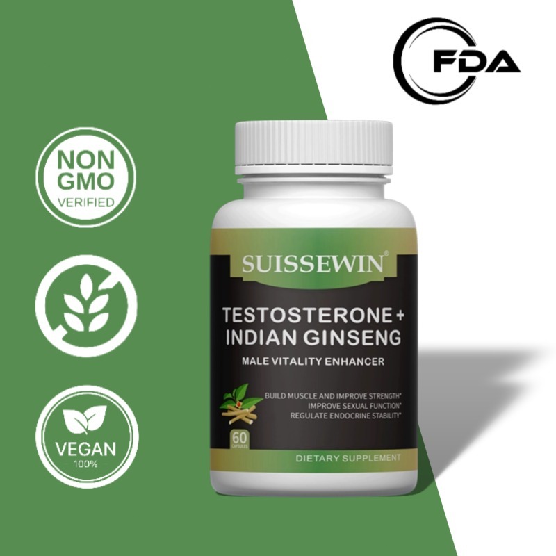 Jual Testosterone + Ashwagandha - Suplemen Pria untuk Daya Tahan dan ...