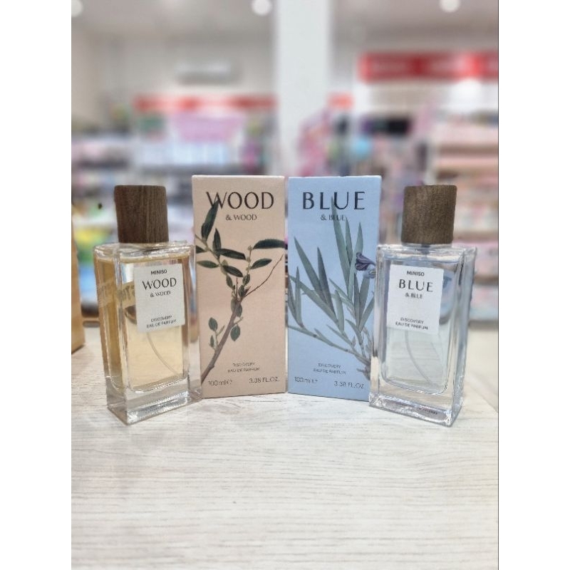 Jual Miniso-Discovery Wood & Blue Eau De Parfum 100mL | Shopee Indonesia