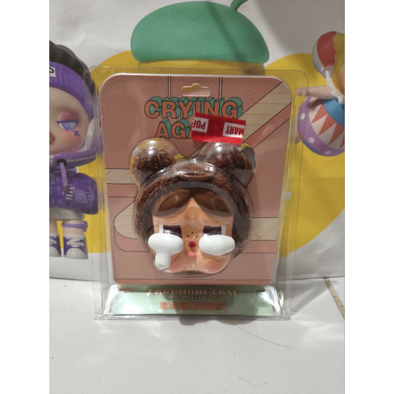 Jual CRYING AGAIN BEAR EARPHONE CASE ORIGINAL POPMART | Shopee Indonesia