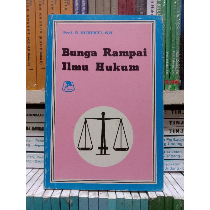 Jual Buku Bunga Rampai Ilmu Hukum //SUBEKTI | Shopee Indonesia