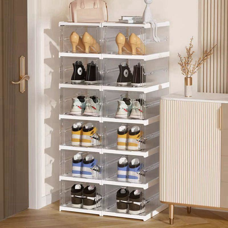 Jual Banyak Kotak Sepatu Rak Sepatu Lipat Storage Sepatu yang Dapat ...