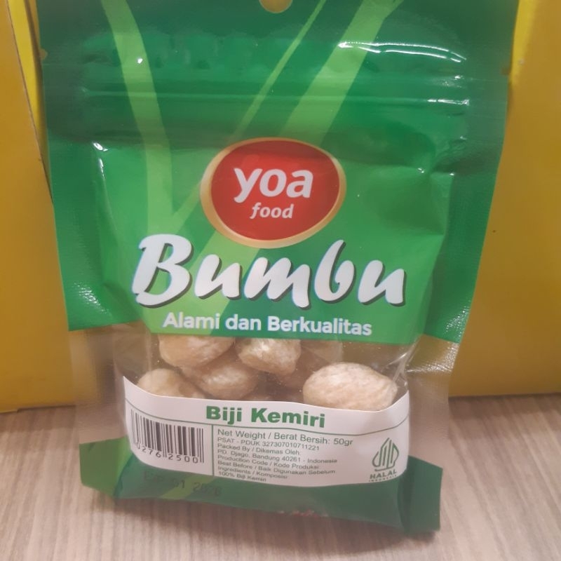 Jual Produk Supermarket _ Yoa Biji Kemiri 50 Gram | Shopee Indonesia