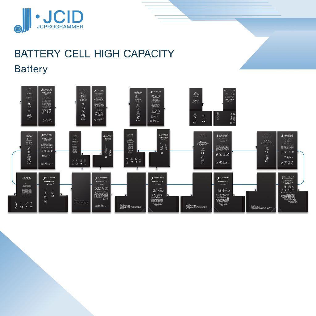 Jual BATTERY JCID lphone cell for SE2 (2020), SE3 (2022), XR, X, 11, 11 ...