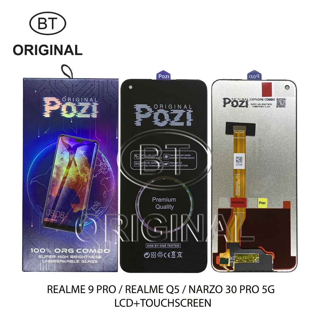Jual LCD REALME 9 PRO 5G - REALME Q5 5G - NARZO 30 PRO 5G - ORIGINAL ...