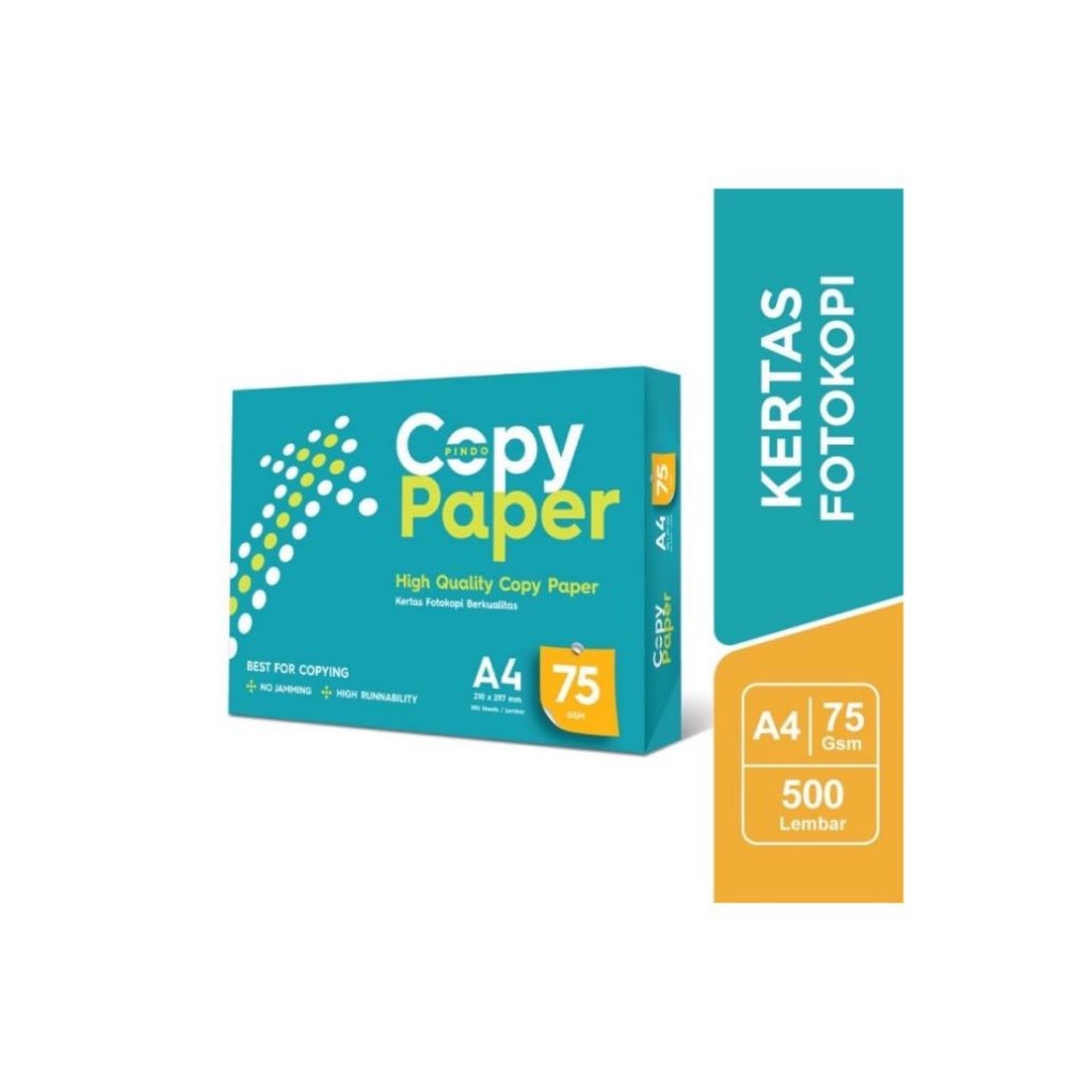 Jual (5 RIM) Kertas HVS Copy Paper A4 75 Gsm / HVS CopyPaper A4 75 Gram ...