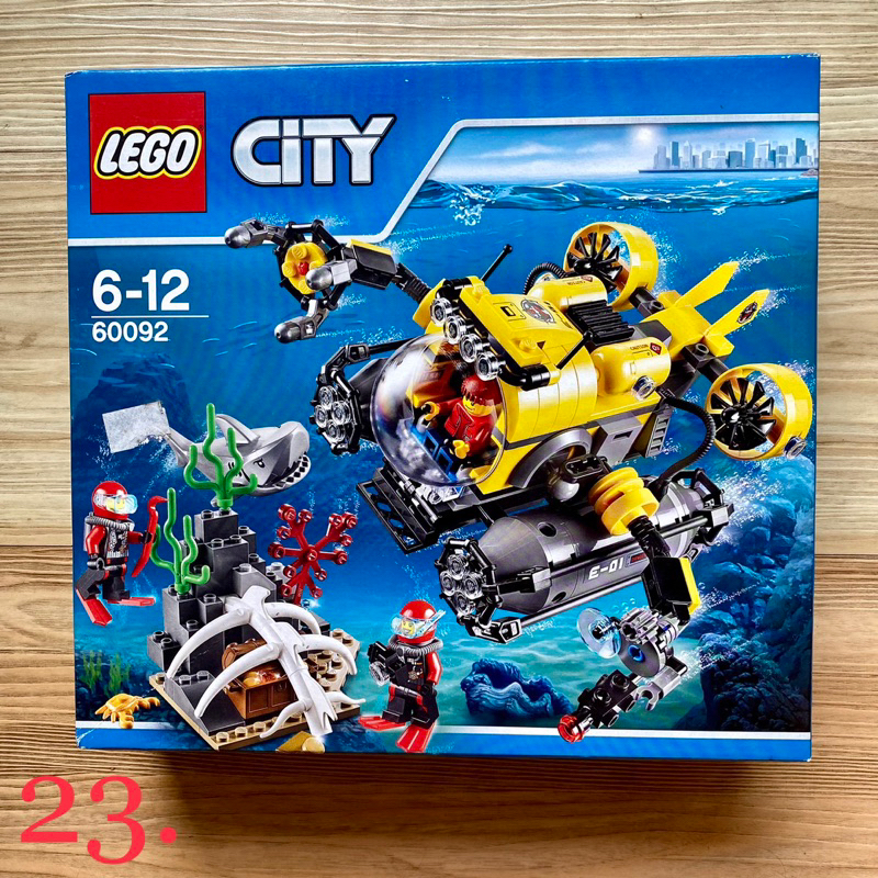 Jual Lego CITY 60092 Deep Sea Submarine | Shopee Indonesia