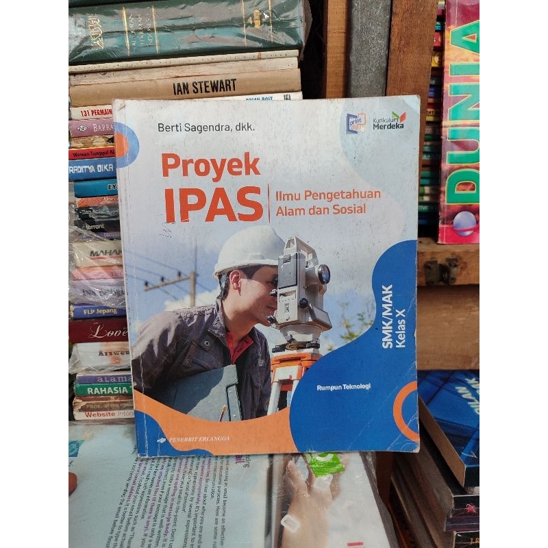 Jual proyek IPAS. kelas 1 SMK. erlangga. rumpun teknologi | Shopee ...